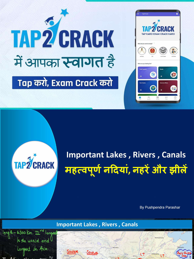 823 Important Rivers River Linking Project Lakes &import | PDF