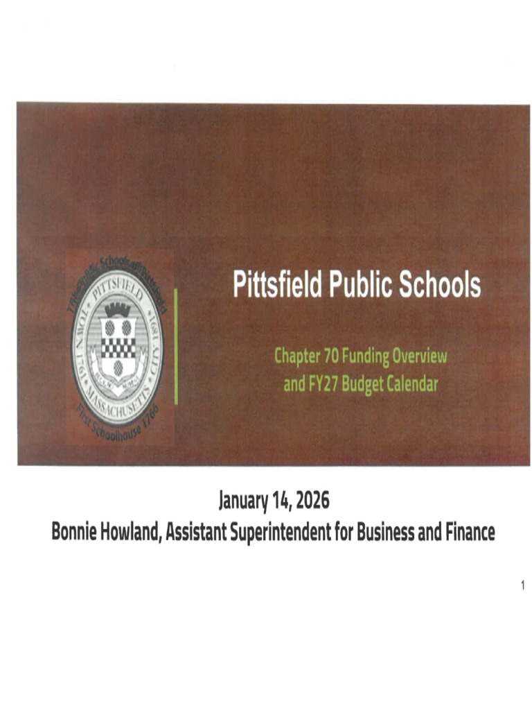 PPS FY27 Budget Calendar Presentation | PDF
