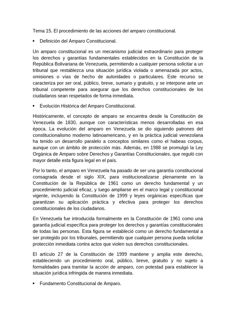 CONTENCIOSO 3 LAPSO | PDF | Derecho Constitucional | Habeas corpus