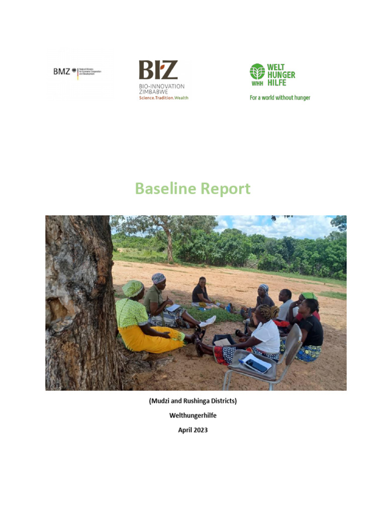 NTFP Baseline Report | PDF | Sampling (Statistics) | Survey Methodology