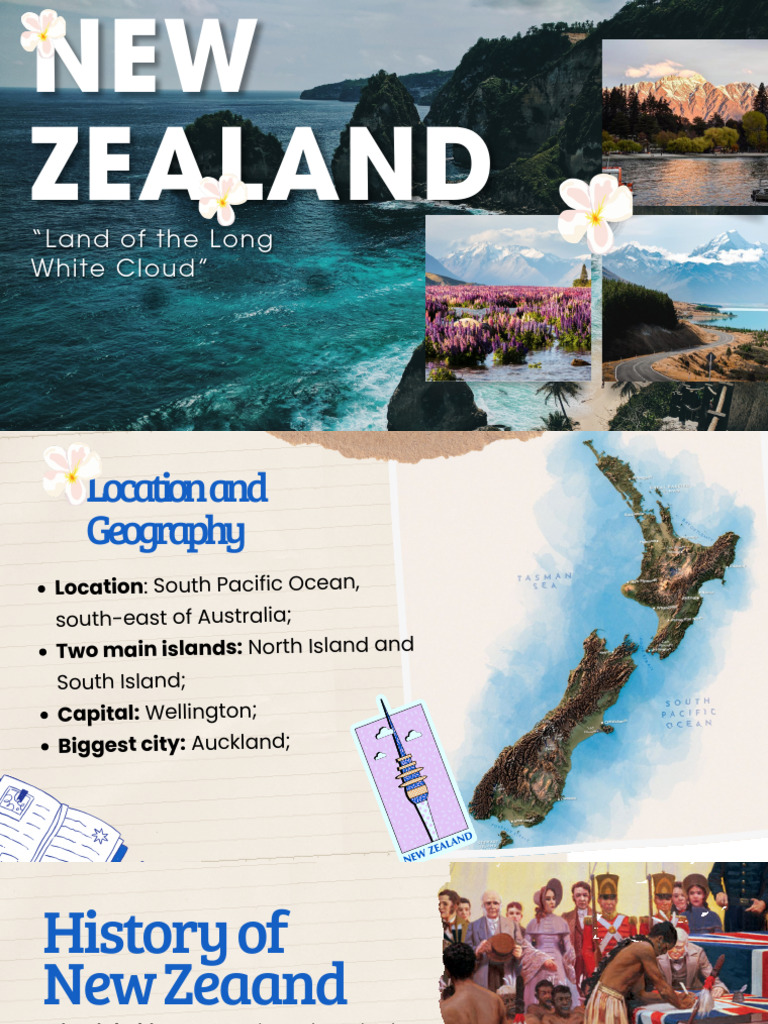 New Zealand: Geography, History & Culture | PDF