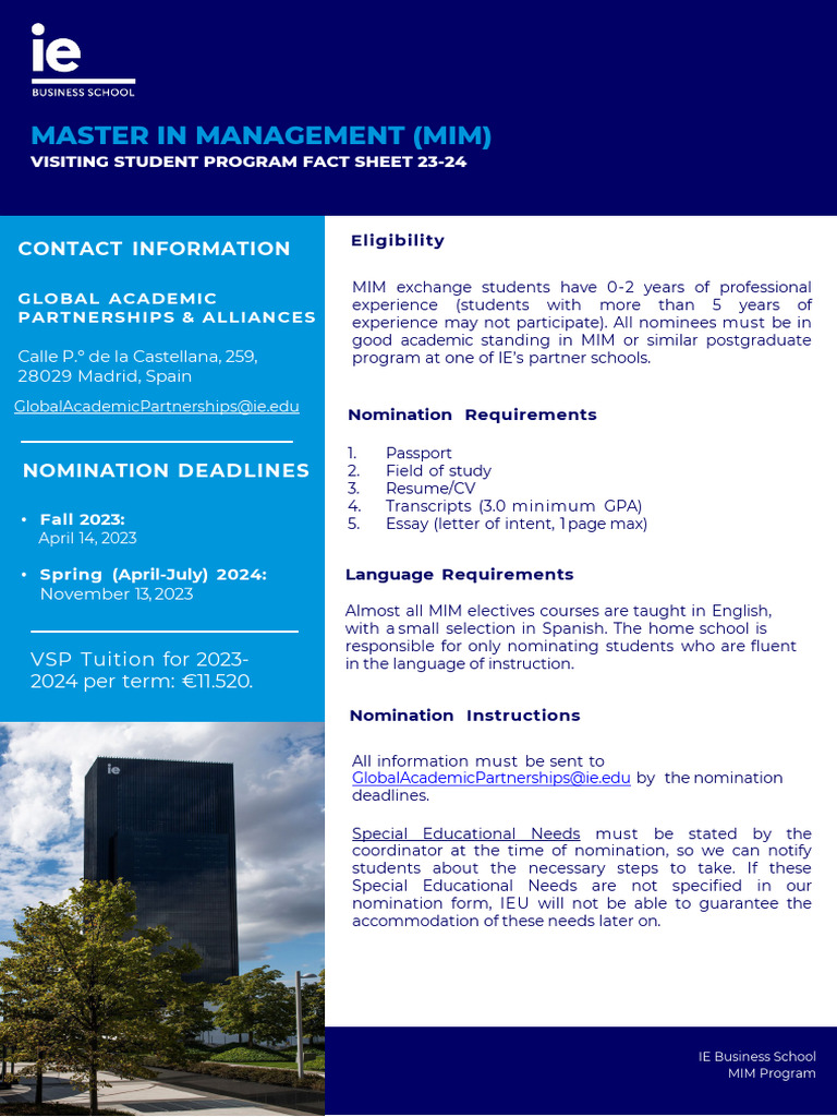 Mim Vsp Fact Sheet 23.24 | PDF | Mergers And Acquisitions | Economies