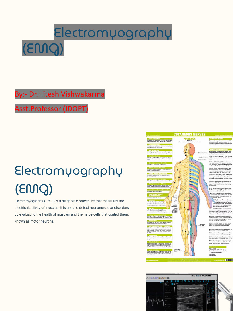 Electromyography EMG Explained | PDF | Electromyography | Skeletal Muscle