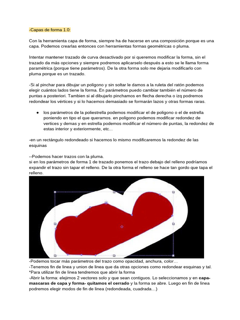 AE_ Capas de Forma y Máscaras | PDF | Aleatoriedad