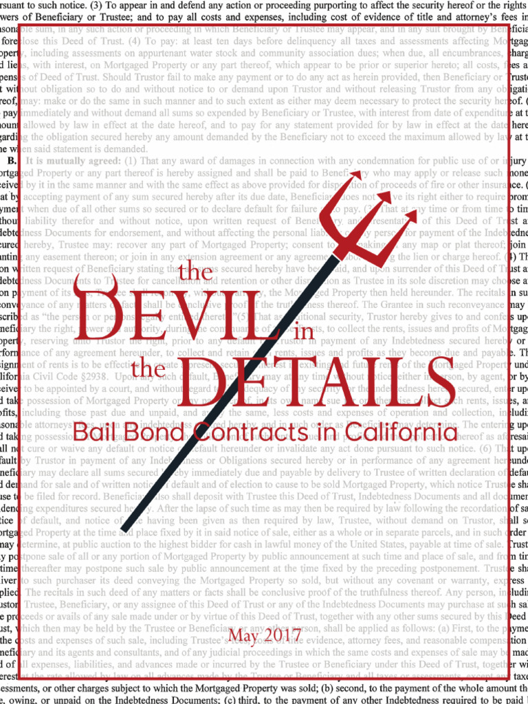 UCLA Devil in the Details | PDF | Bail | Surety