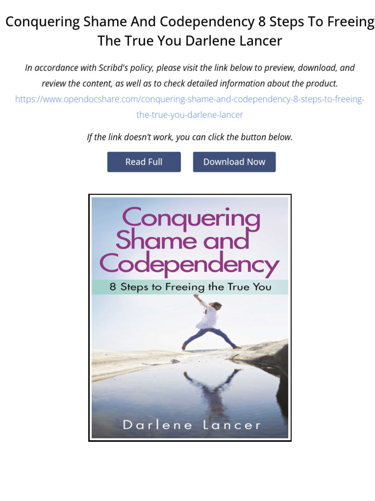 Conquering Shame And Codependency 8 Steps to Freeing the True You ...