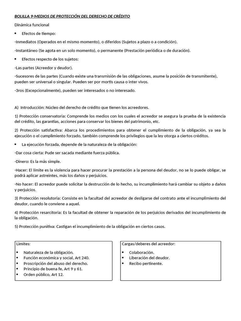 Resumen 2 de Obligaciones | PDF | Pagos | Mandato