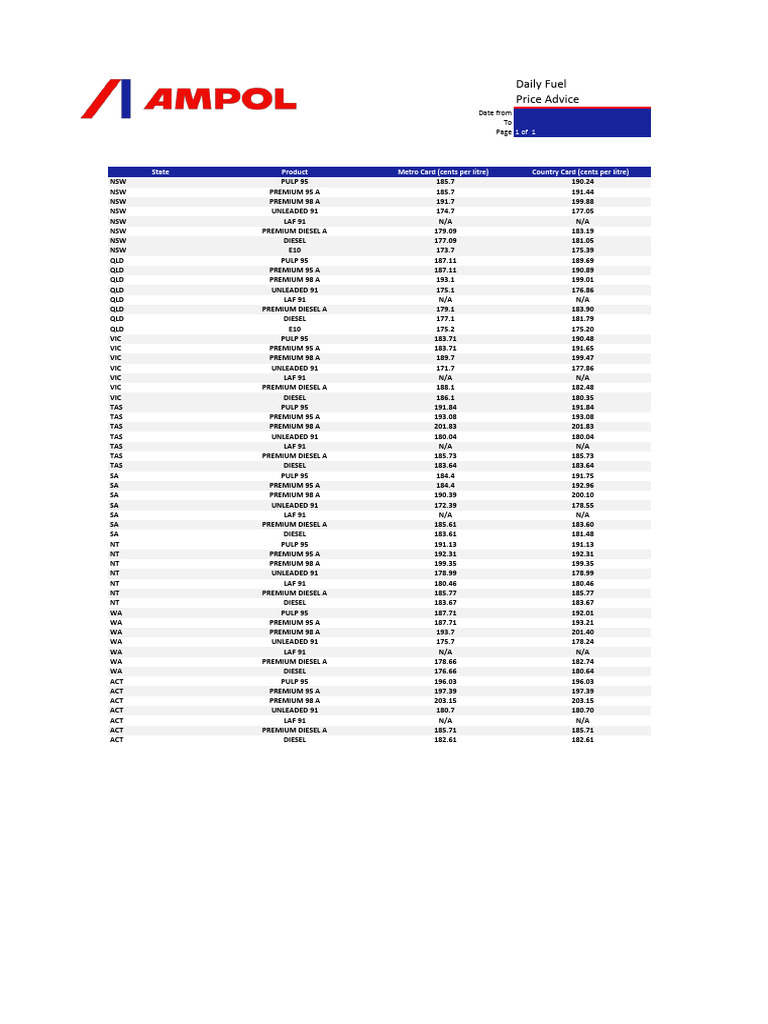 Daily Fuel Price Update: Nov-Dec 2024 | PDF | Economic Paleontology ...