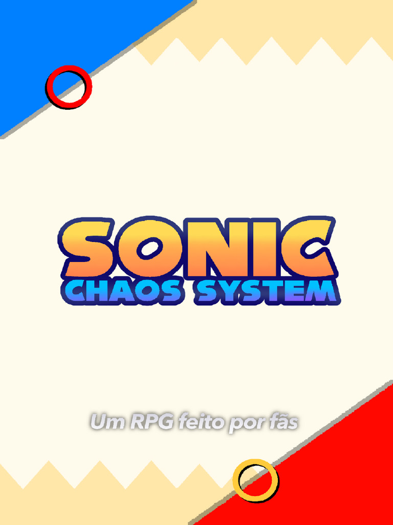 Sonic Chaos System | PDF | Jogos de RPG