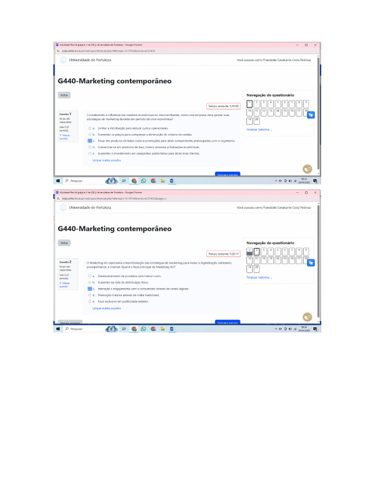Prova Fran Market in Contemp or a Neo | PDF