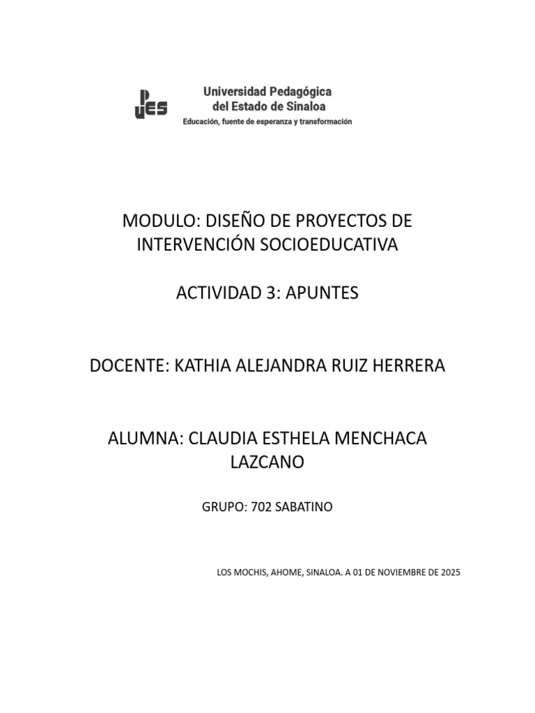 Menchaca Lazcano Claudia Esthela Le 702 Act 03 | PDF | Conocimiento ...