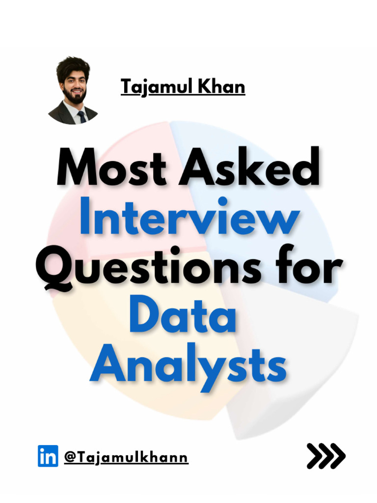 Data Analyst Interview Question | PDF