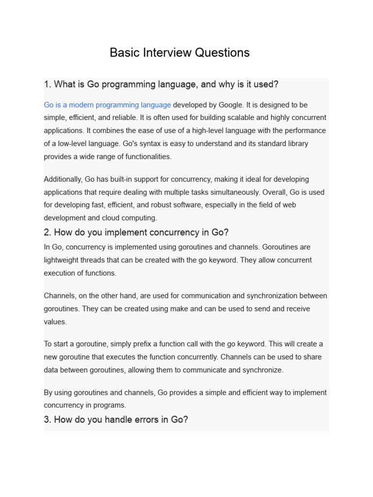 Basic Interview Questions | PDF | Pointer (Computer Programming) | Data Type
