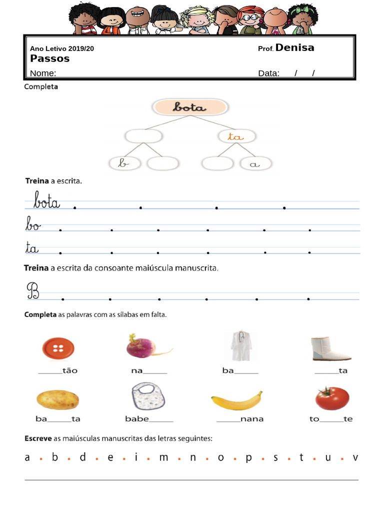 20.Ficha Até Bota | PDF