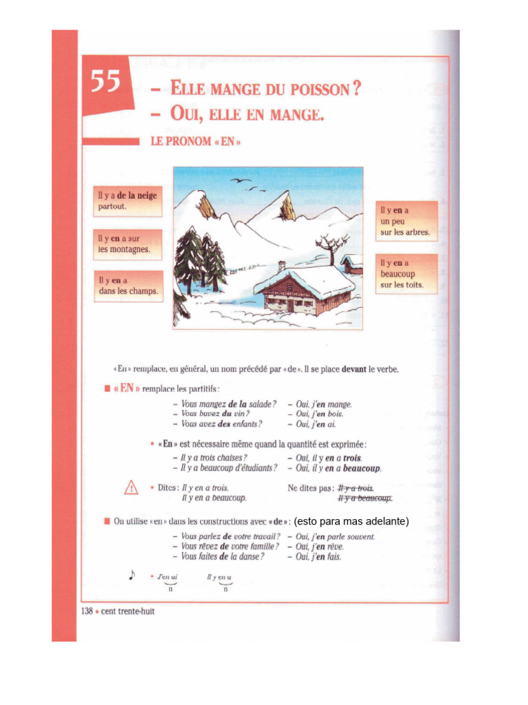 Le Pronom en | PDF