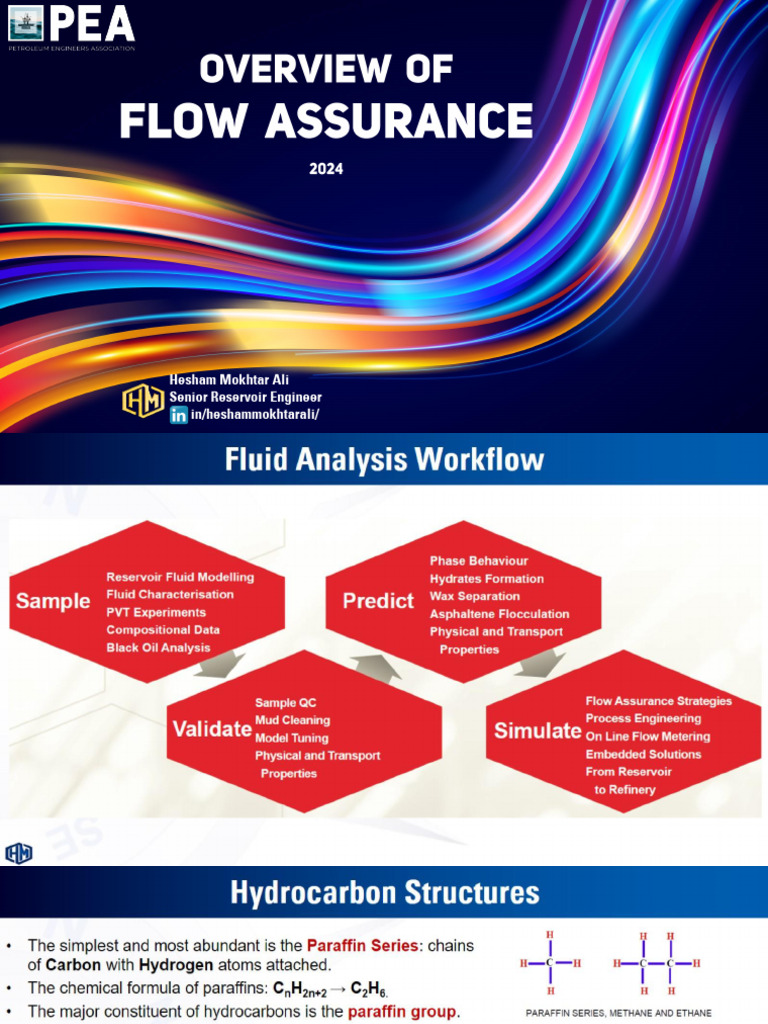 Flow Assurance Overview 1730741605 | PDF