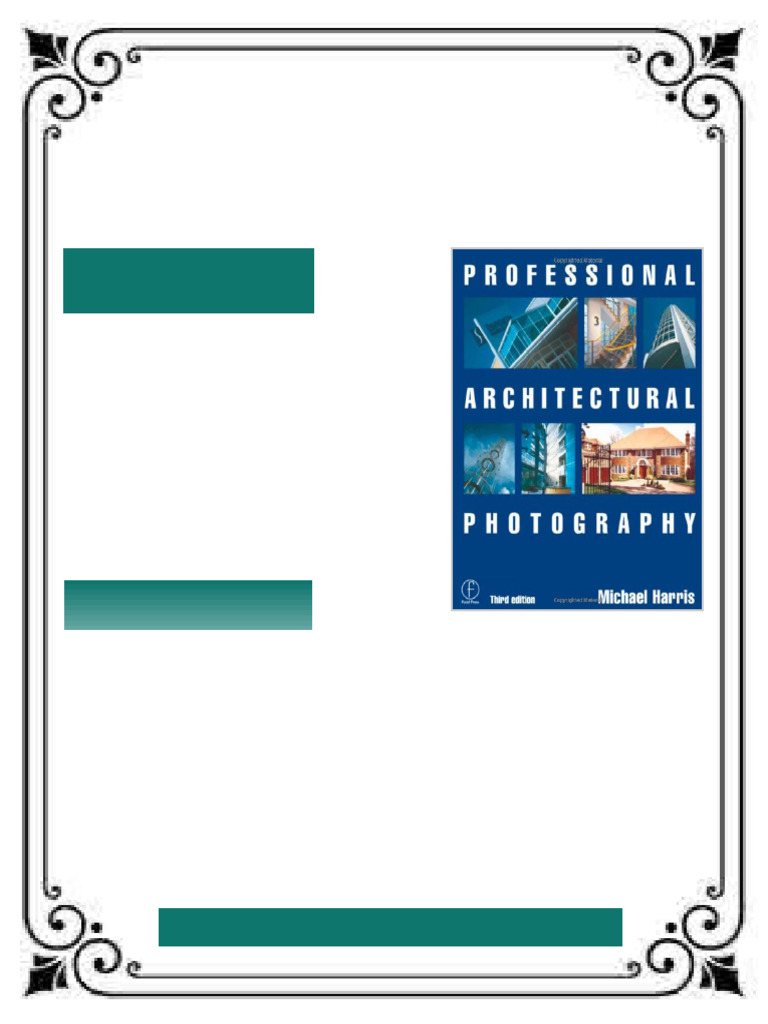 Professional Architectural Photography Third Edition Michael Harris ...