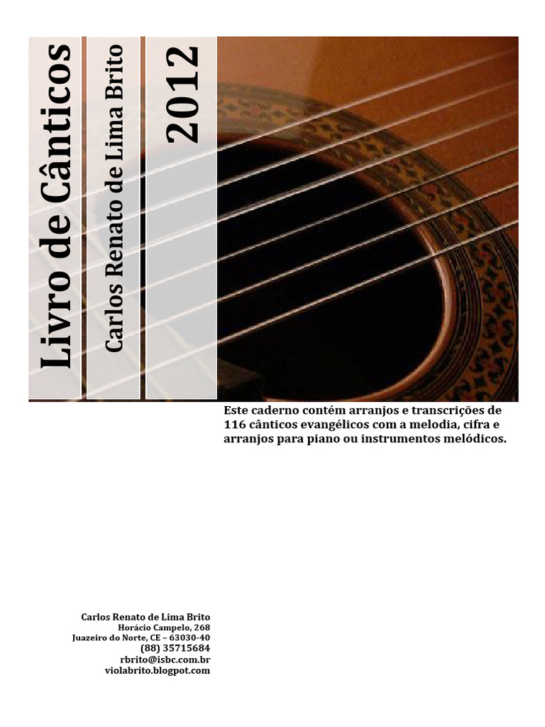 Livro de Cânticos | PDF | Protestantismo