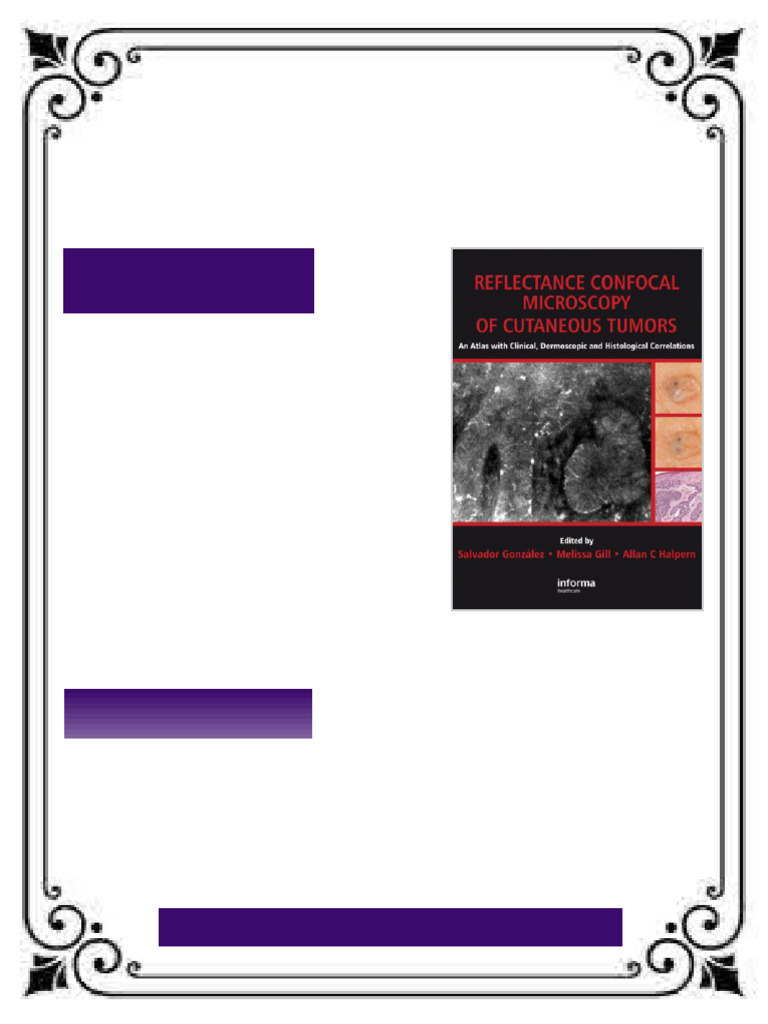 Reflectance Confocal Microscopy of Cutaneous Tumors An Atlas with ...