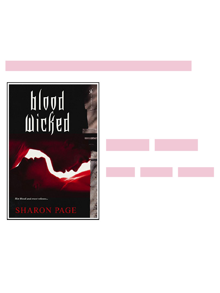 Blood Wicked Sharon Page Page Sharon ebook chapter ready version | PDF