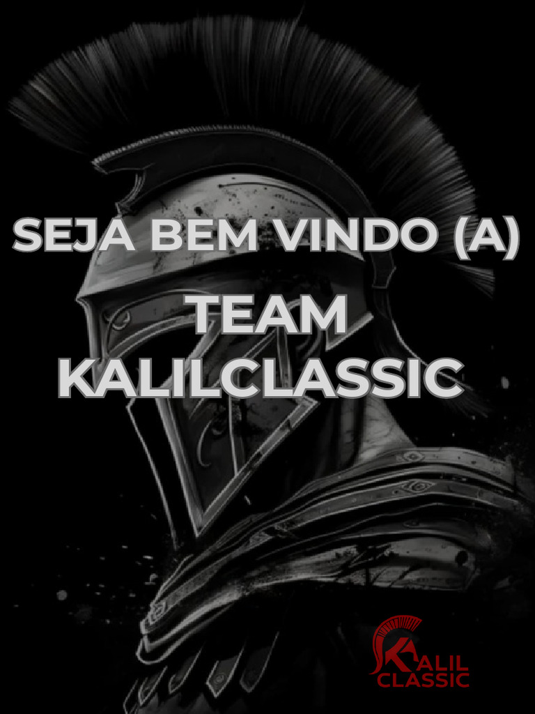 Boas Vindas Consultoria Kalil Classic.pdf | PDF