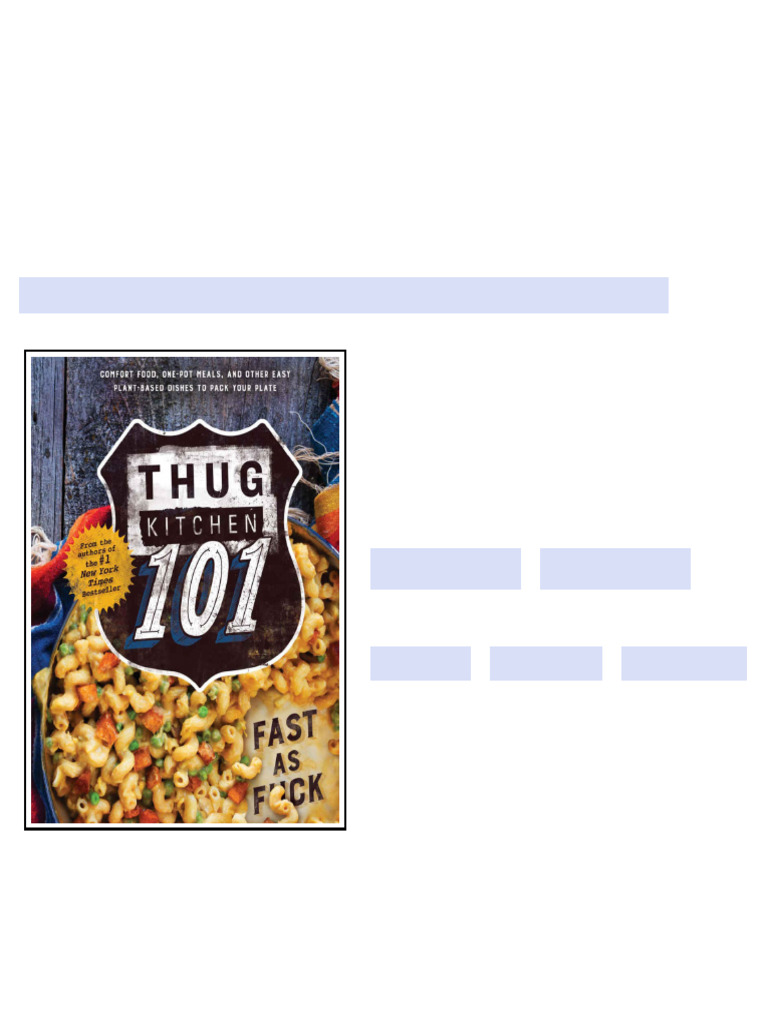 Thug Kitchen 101 Fast As Fck Thug Kitchen Kitchen Thug ebook newest ...