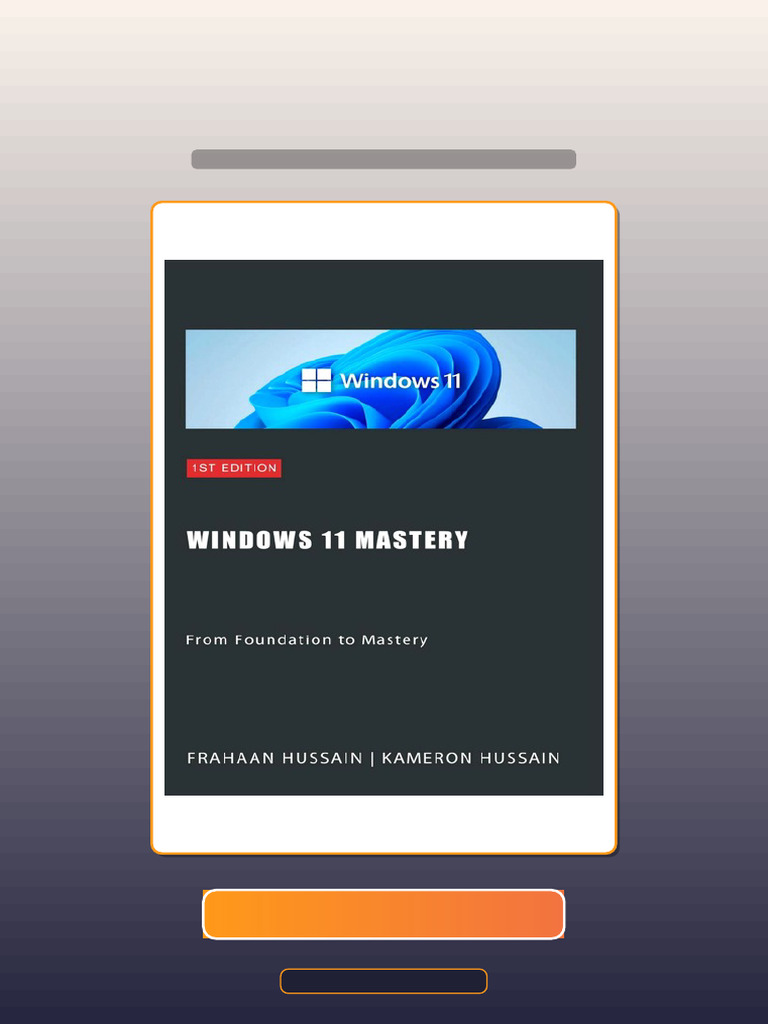 Test Bank for Windows 11 Mastery From Foundation to Mastery 1st Edition ...