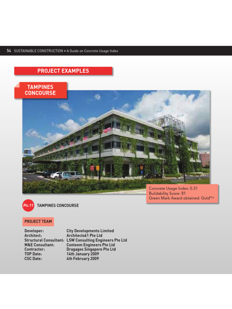 BCA Sustainable Construction_projects | PDF | Composite Material ...