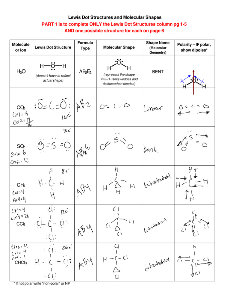 Lewis Structures Quiz S22 | PDF