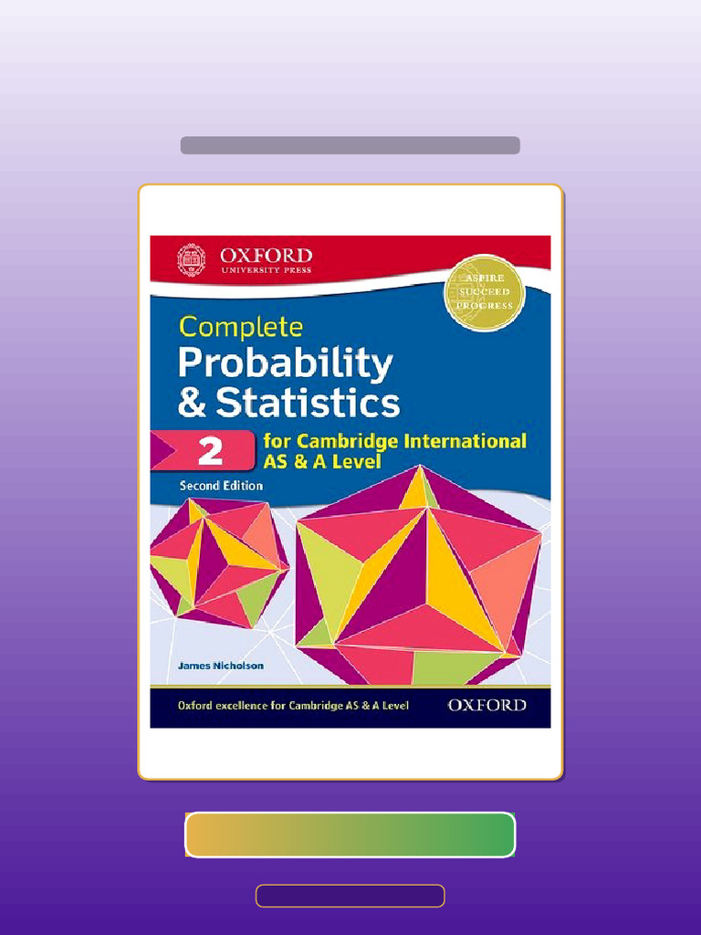Test Bank for Complete Probability Statistics for Cambridge ...