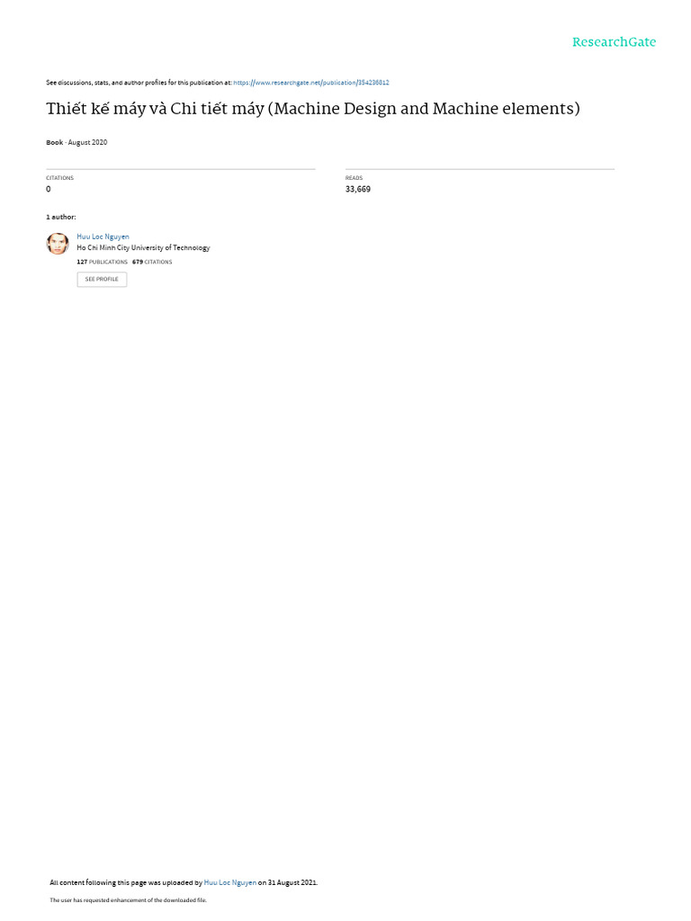 000 Machine Design and Elements | PDF