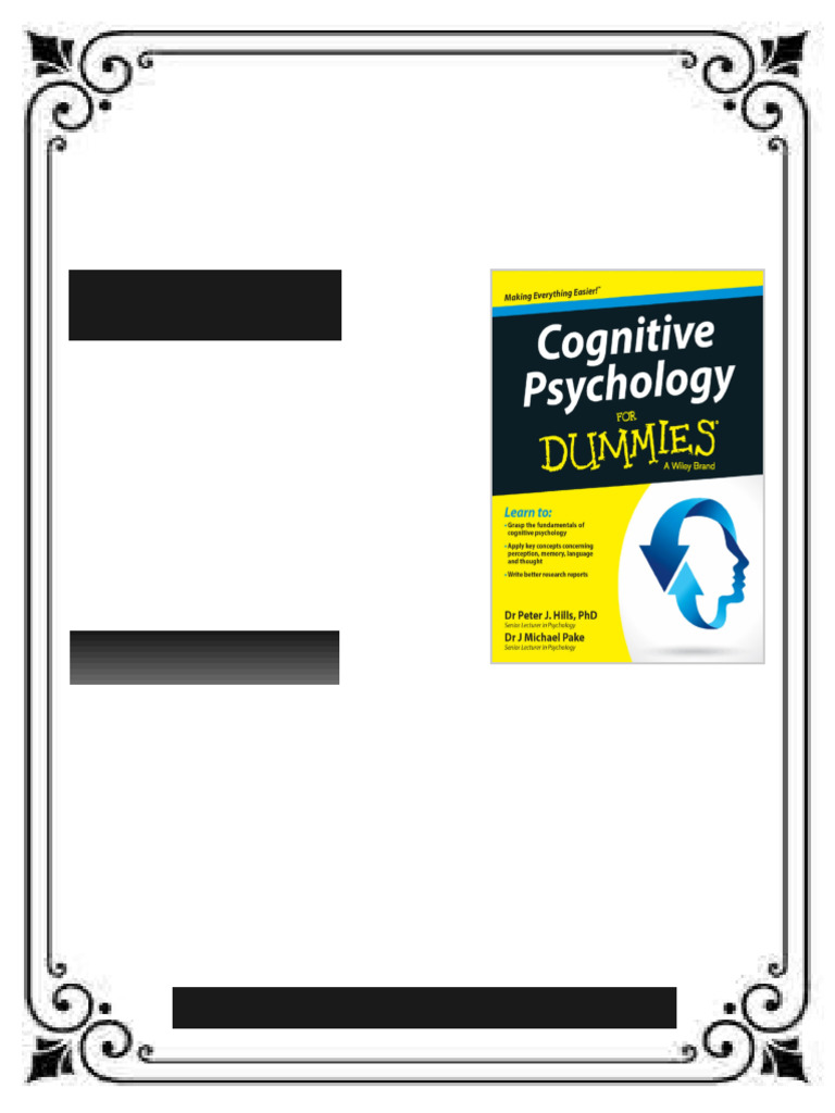 Cognitive Psychology For Dummies Peter J. Hills & Dr Mike Pake ebook ...