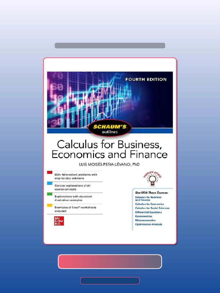 Test Bank for Schaums Outline of Calculus for Business Economics and ...