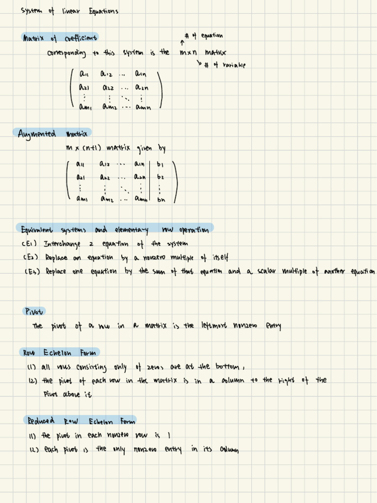 Linear Algebra Concepts and Definitions | PDF | Operator Theory ...