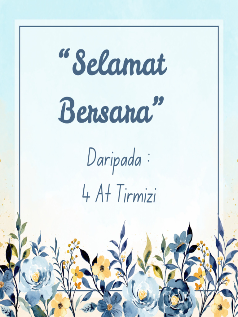 “Selamat Bersara” | PDF