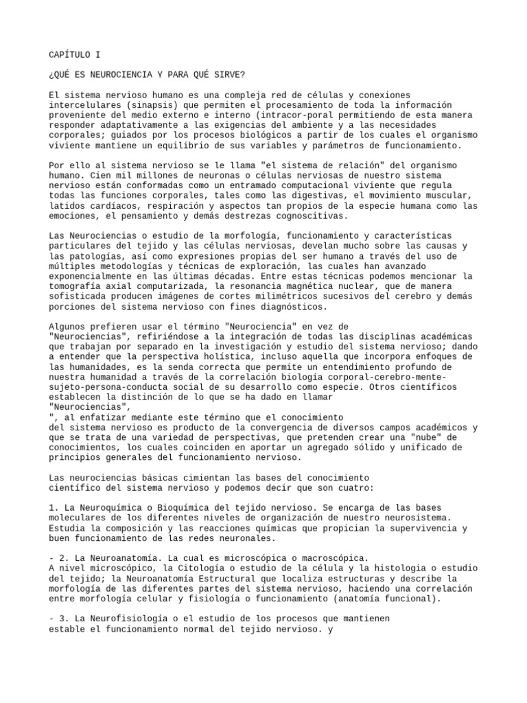 1-10 NEURO CAPS 2 | PDF | Neurona | Sistema nervioso