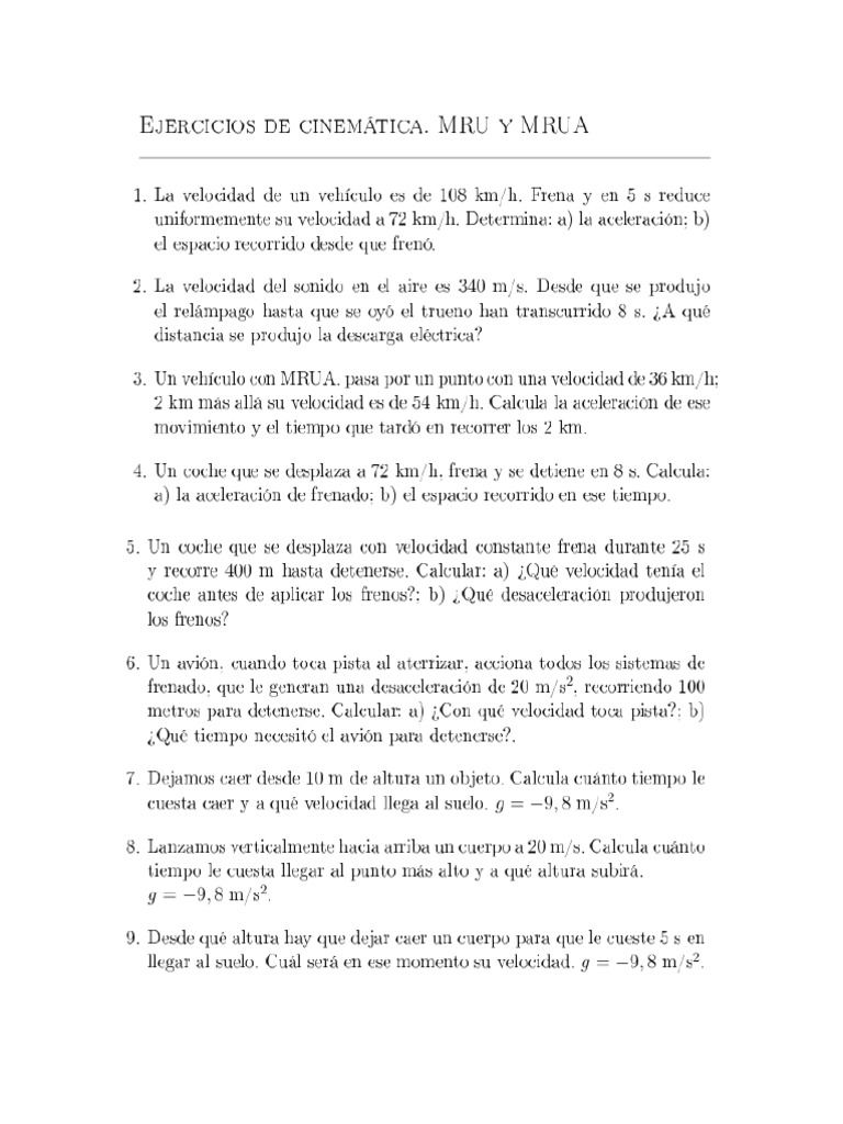 Taller Física Ultimo Periodo | PDF