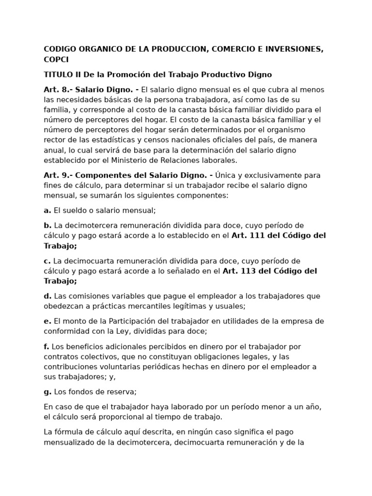 Sustento Para El Calculo Del Salario Digno y Archivo de La Utilidad | PDF | Salario | Salario digno