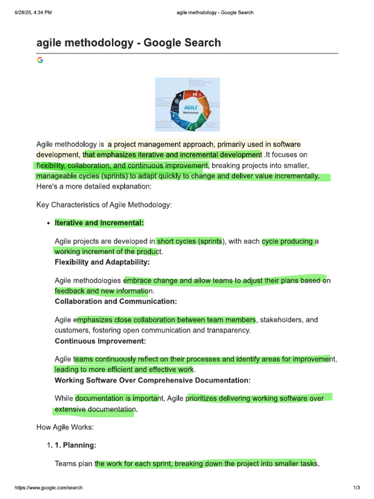 Agile | PDF