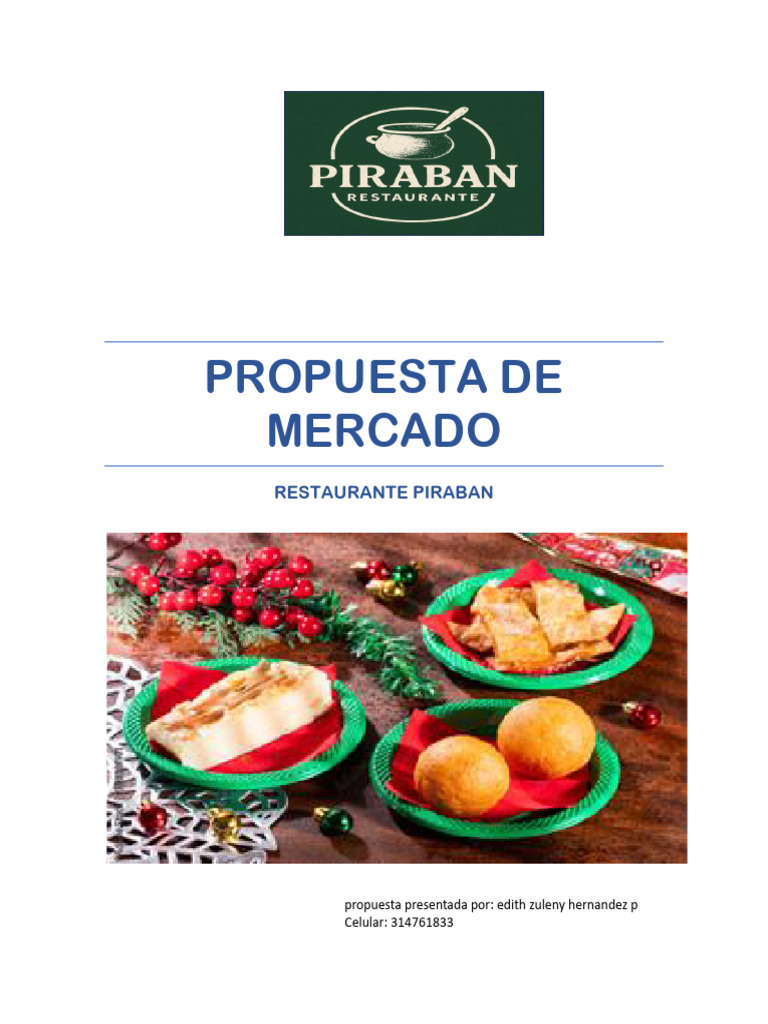 Comidas Navideñas del Restaurante Pirabán | PDF | Carne | Alimentos