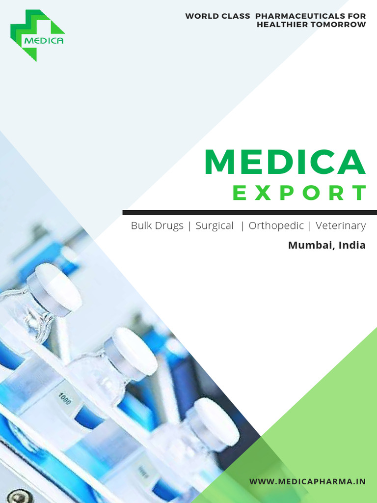 Medica Export Profile | PDF | Pharmaceutical Industry | Medicine