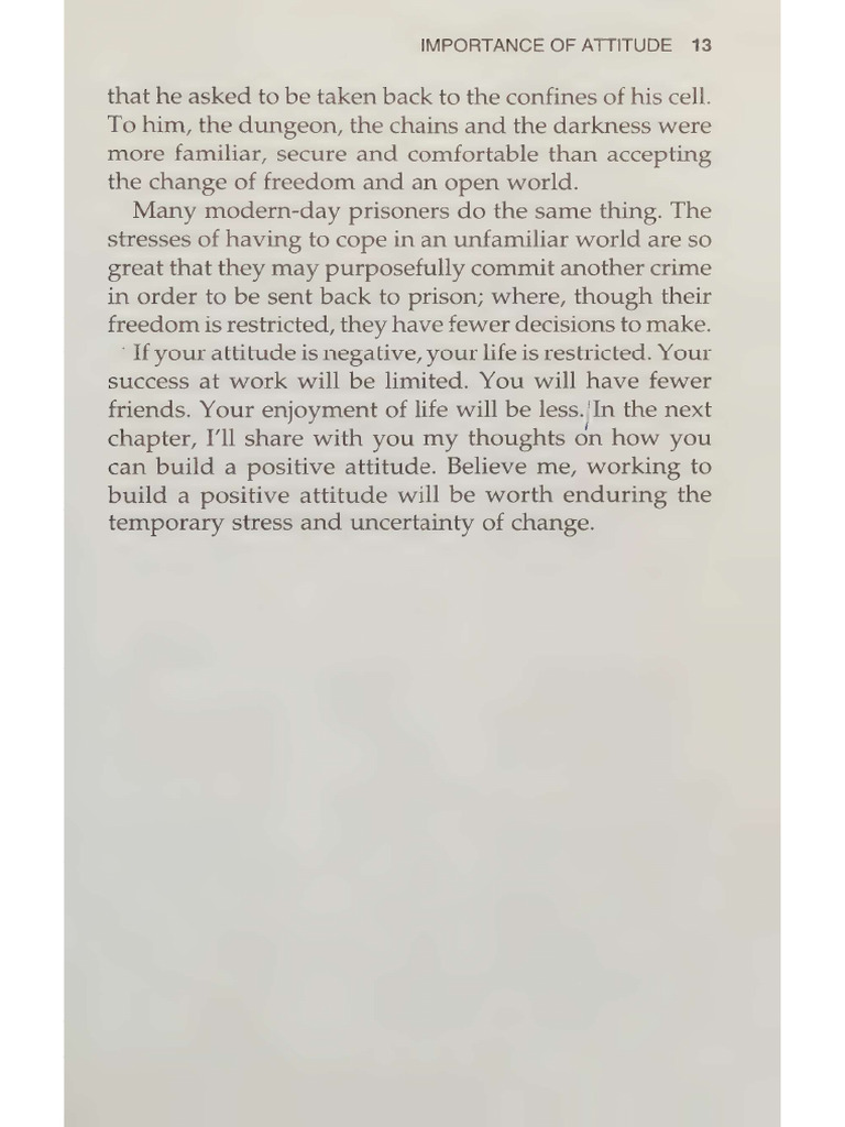 Importance of Attitude 13-25 | PDF