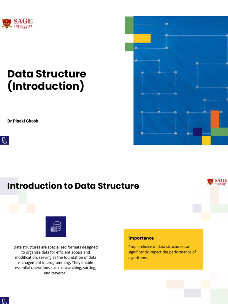 Data Structure Introduction | PDF | Time Complexity | Data Structure