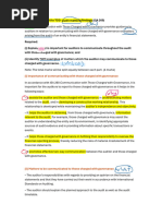 ISA 260: Governance Communication Guide | PDF | Financial Audit ...