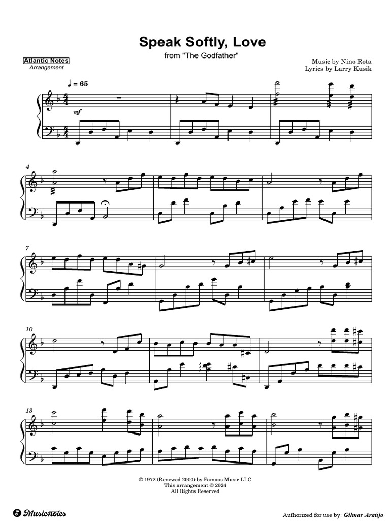Print Center - Musicnotes | PDF | Song Recordings Produced