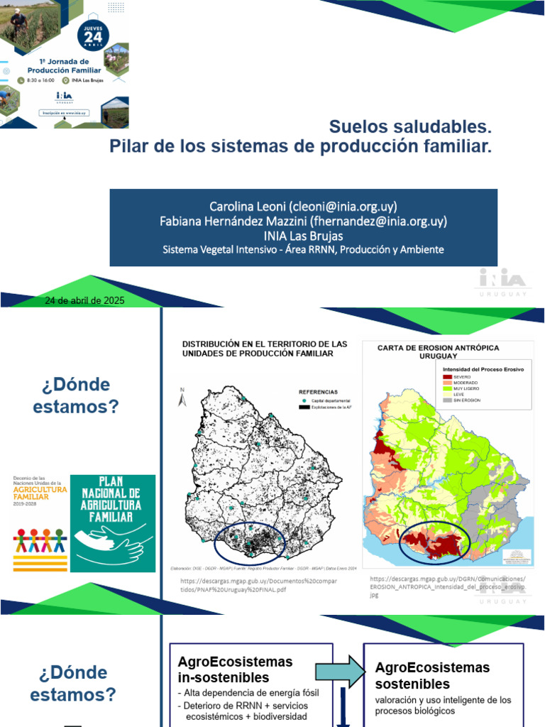 5 Carolina Leoni - Suelo Saludable | PDF | Biodiversidad | Organización ...