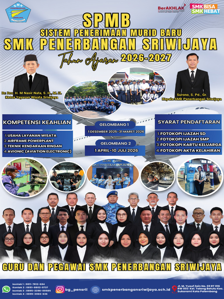 Pendaftaran Siswa Baru SMK Penerbangan | PDF