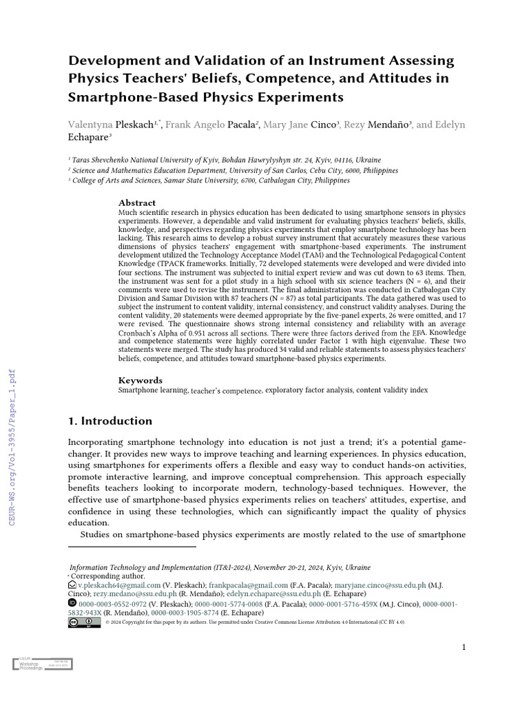 Physics Reserch Paper | PDF