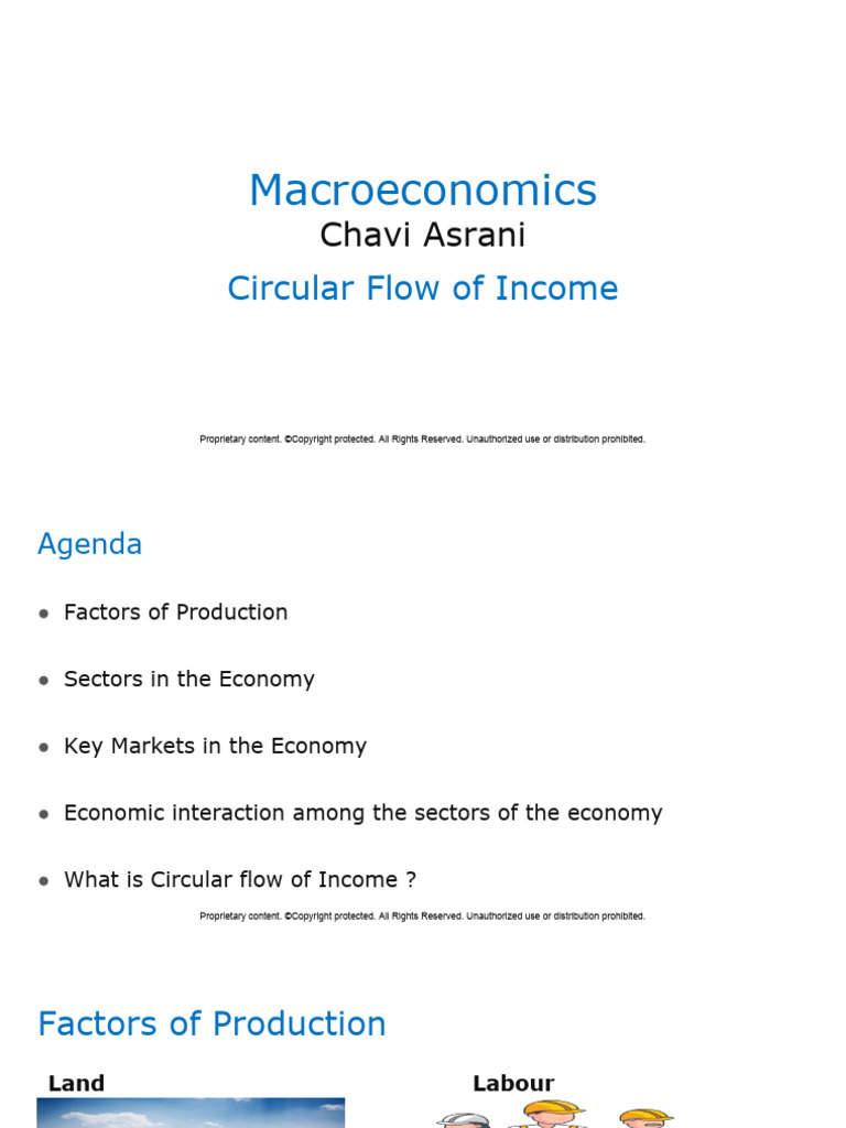 Circular Flow of Income Model | PDF | Economies | Economics