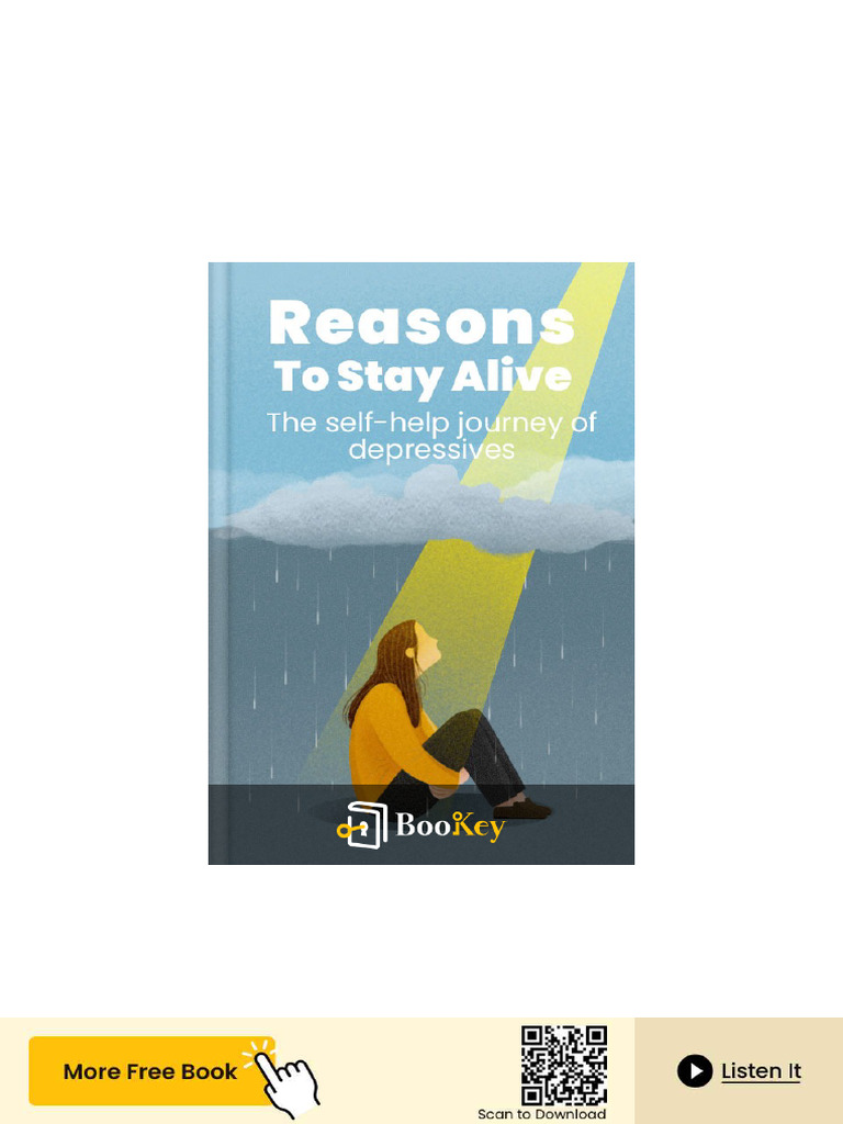 Reasons to Stay Alive: Finding Hope | PDF | Mental Health | Major ...